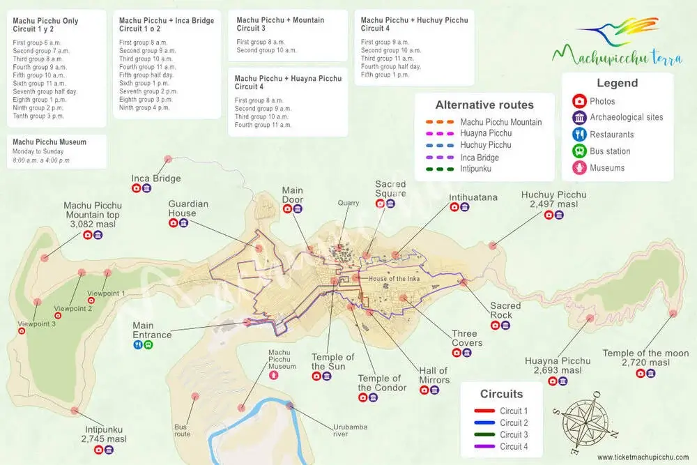 Machu Picchu Circuits: The Ultimate Guide to Exploring the Inca Citadel ...